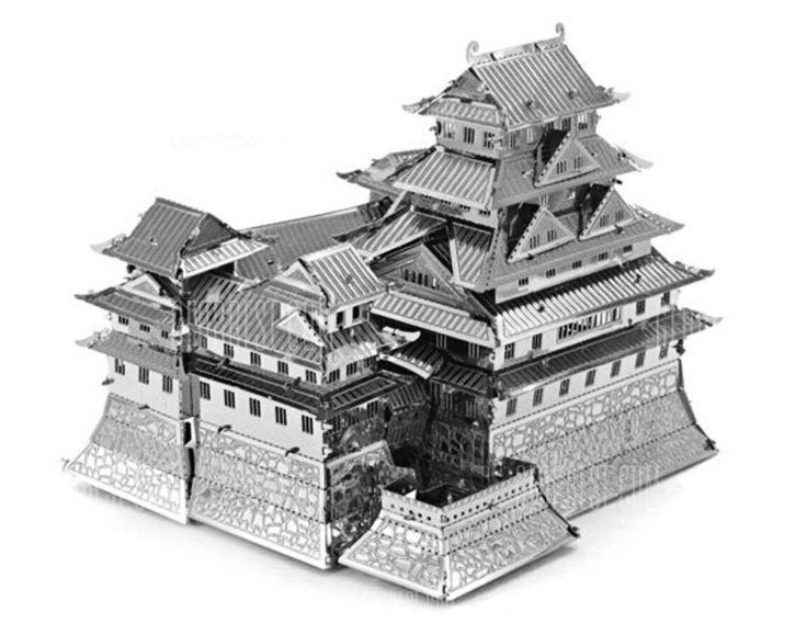 3D Puzzle aus Metall mit bekannten Motiven ab 2,64€