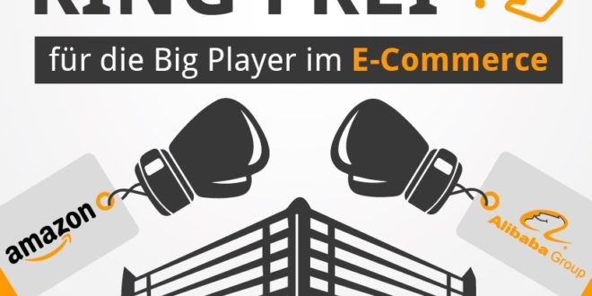 [Infografik] Amazon vs. Alibaba - E-Commerce-Riesen im Vergleich