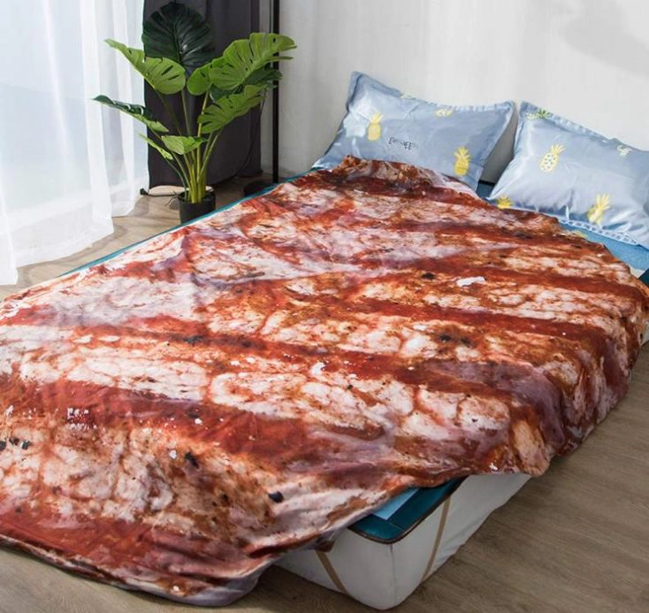 Die Steak-Decke: Nach dem Brutzeln erst einmal ratzen