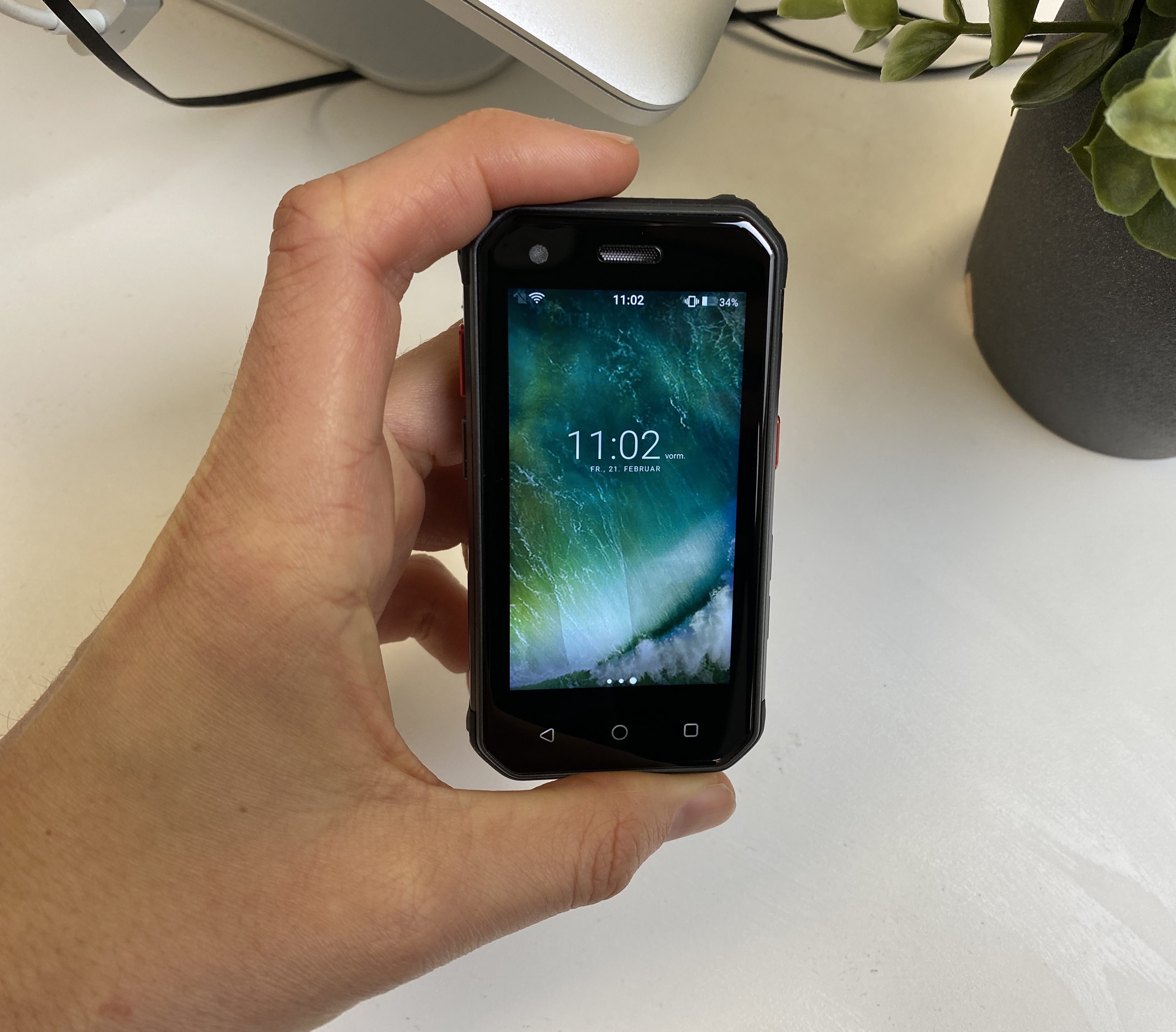 Servo S10 Pro im Test: Wasserdichtes Mini-Smartphone mit NFC