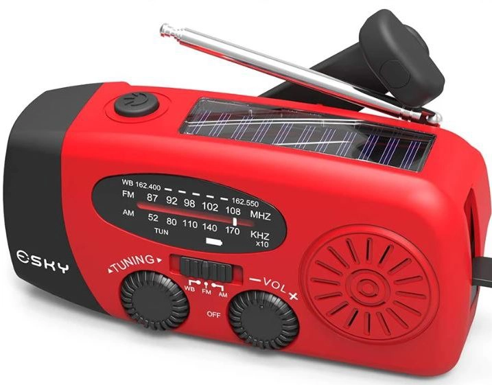 6-in-1 SOS Radio für deinen nächsten Campingurlaub