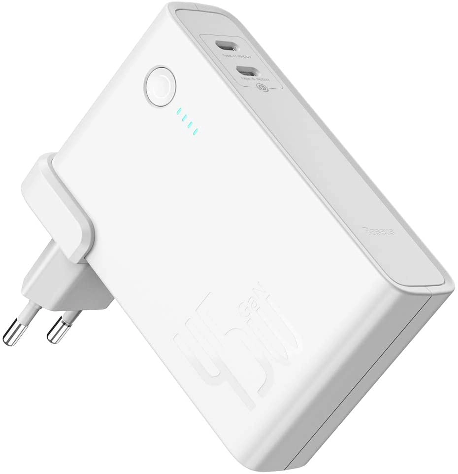 Baseus 45W 2-in-1 Ladegerät mit integrierter 10.000 mAh Powerbank