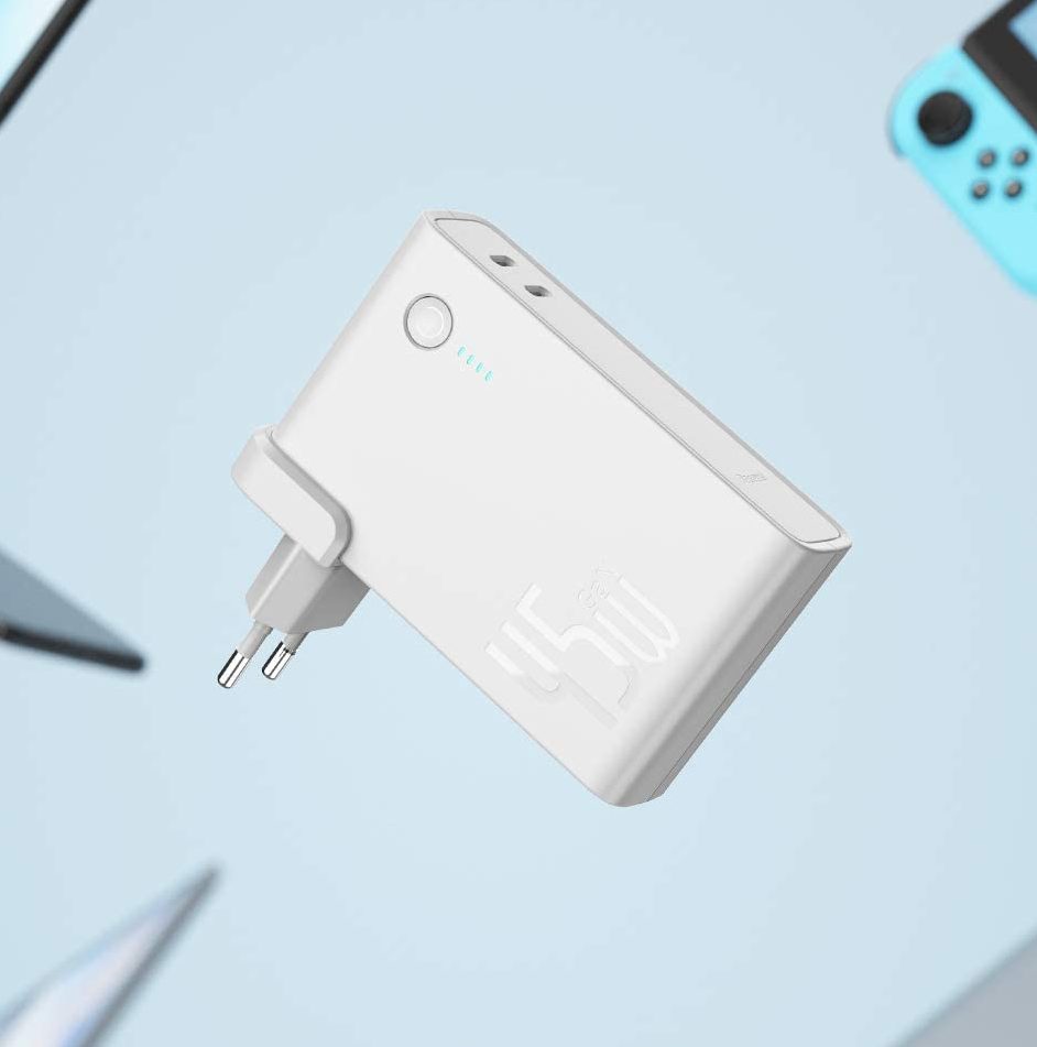 Baseus 45W 2-in-1 Ladegerät mit integrierter 10.000 mAh Powerbank