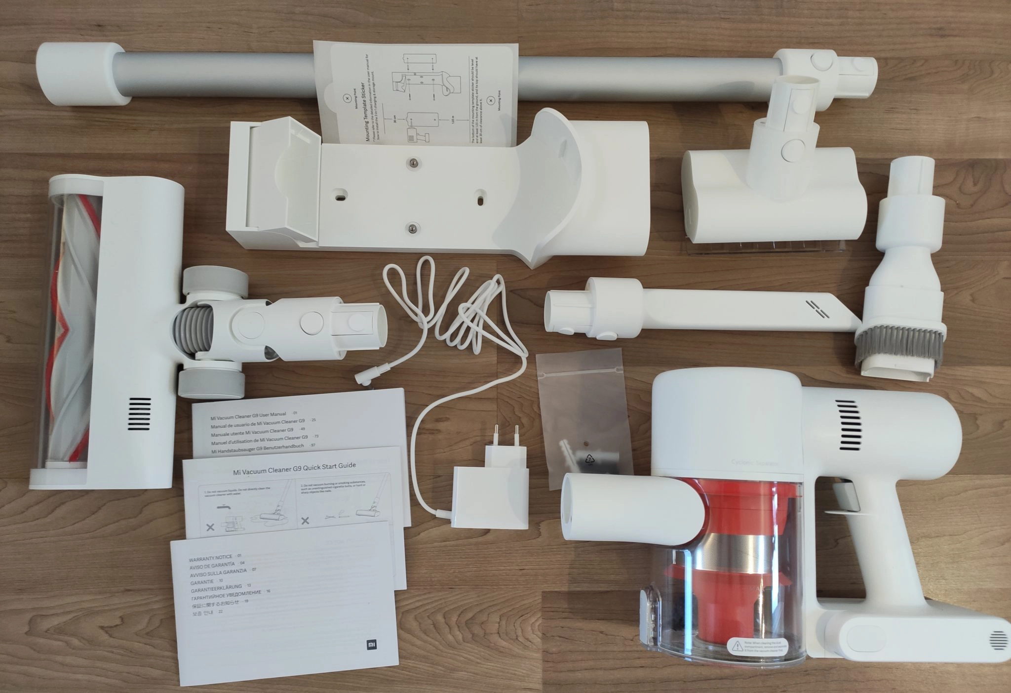 Xiaomi Mi G9 Akkusauger mit Wechselakku: Stark auf Teppich