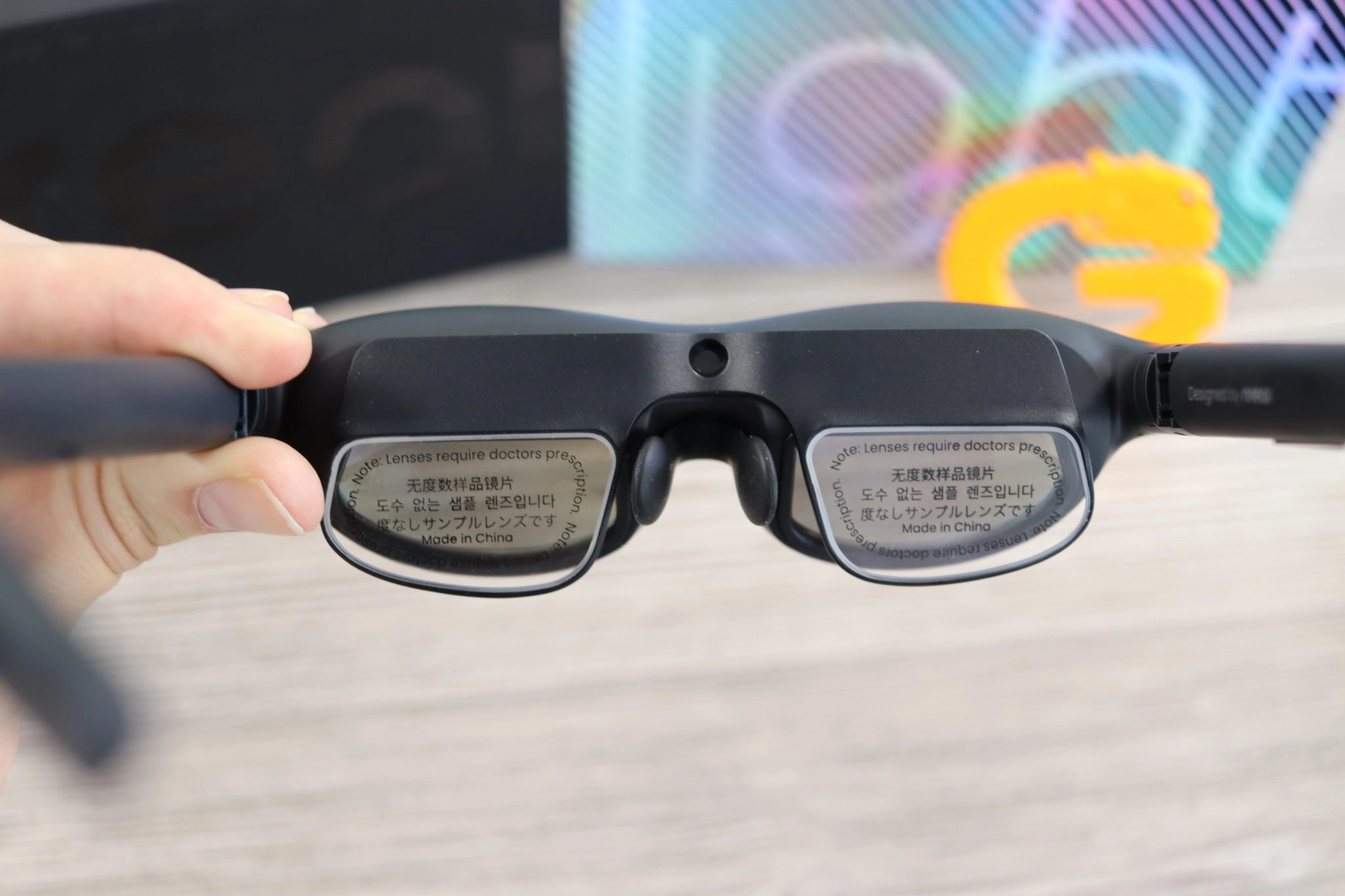 Augmented Reality Brille Test