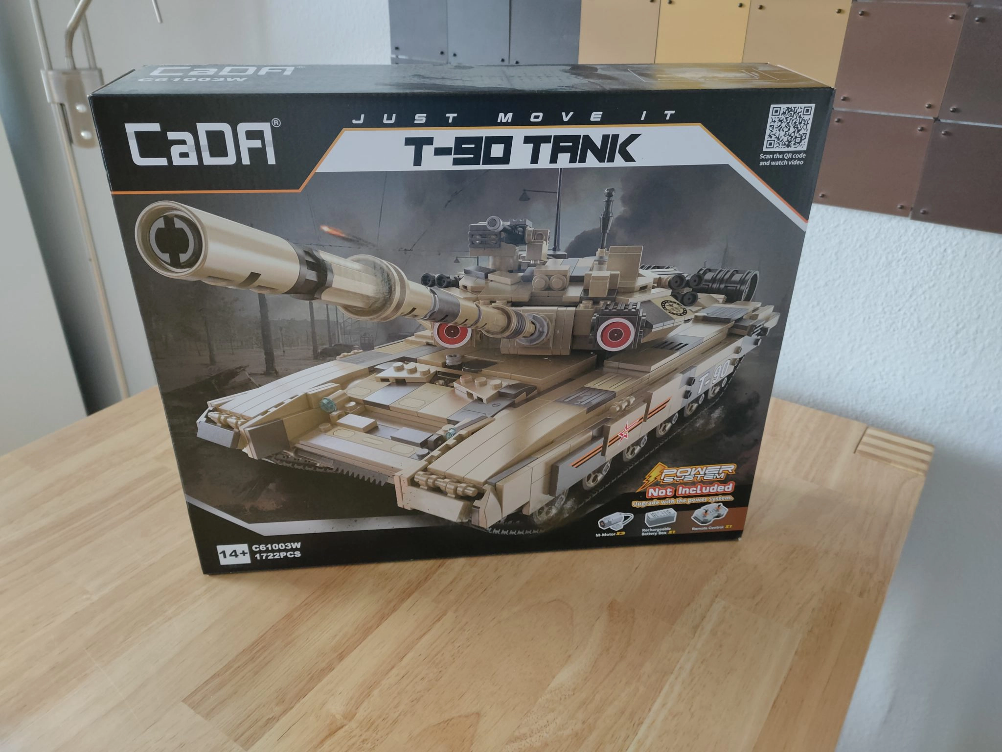 CaDA T90 - Panzer aus Klemmbausteinen (1.722 Einzelteile!)