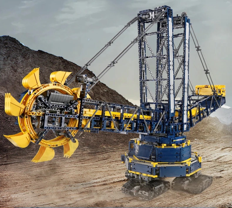 Mould King 17006 Schaufelrad-Bagger aus 4.588 Teilen | China-Gadgets