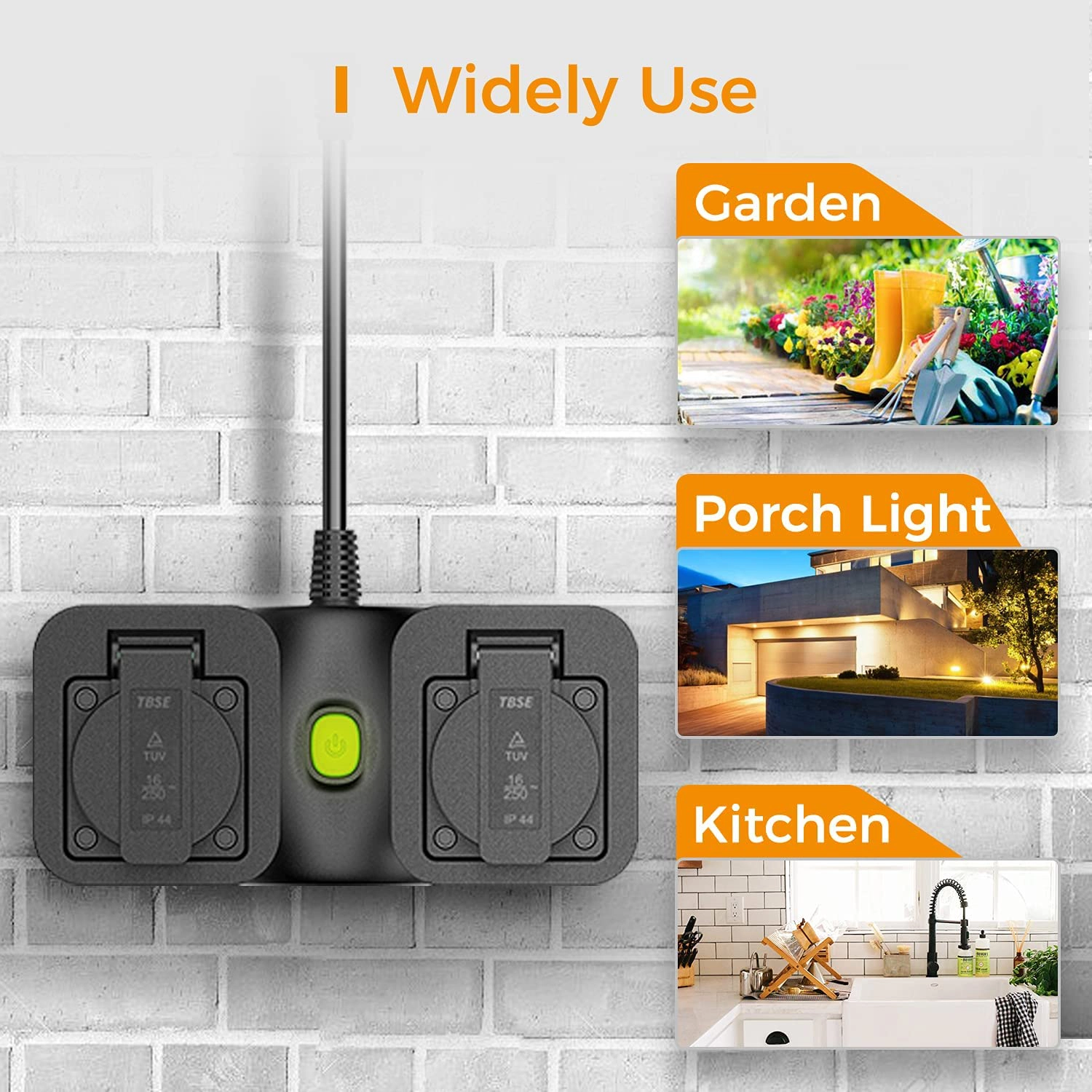 Refoss Outdoor-Steckdose mit App: Mach deinen Garten smart!