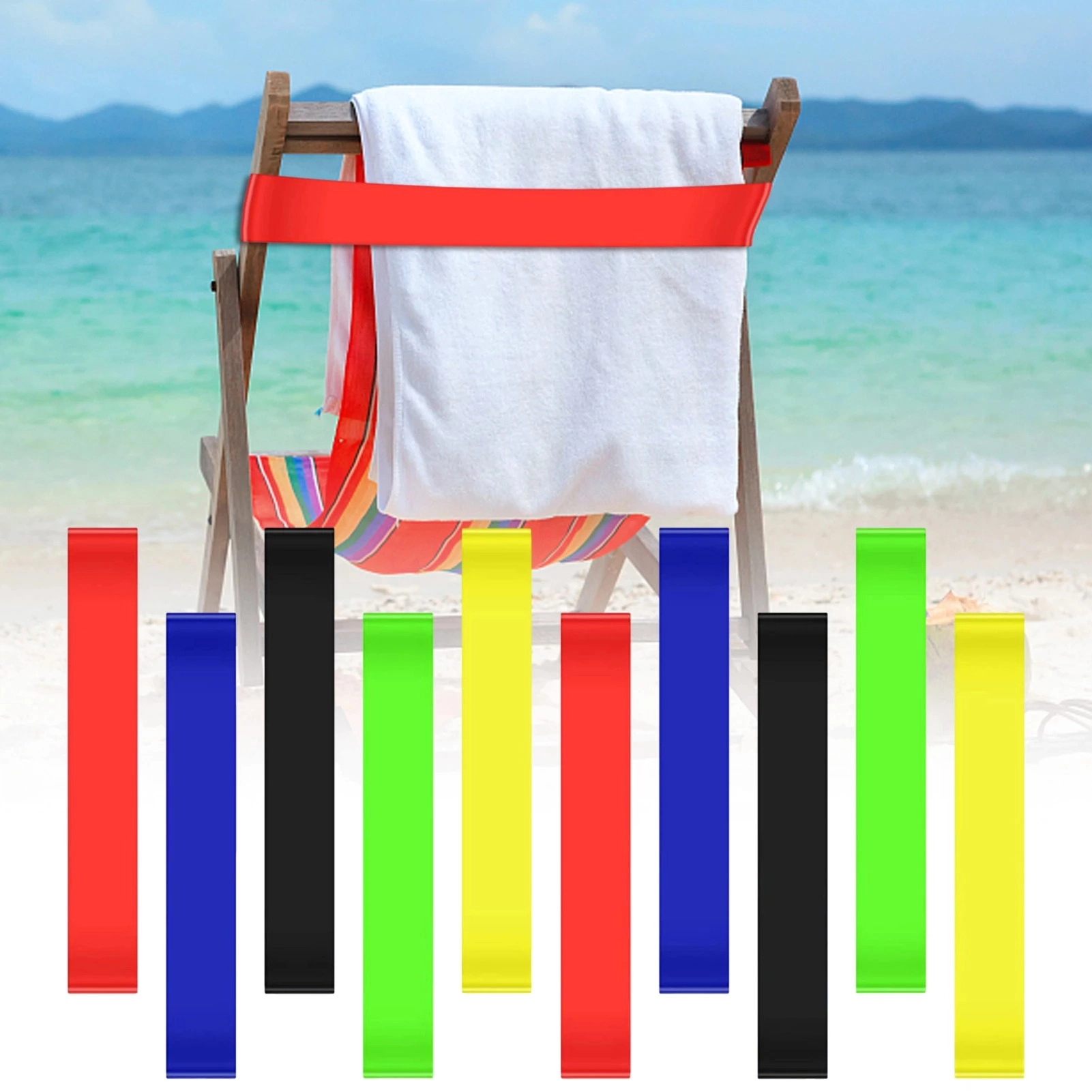 Für uns designt: Handtuchhalter für Strandliegen für 3,09€