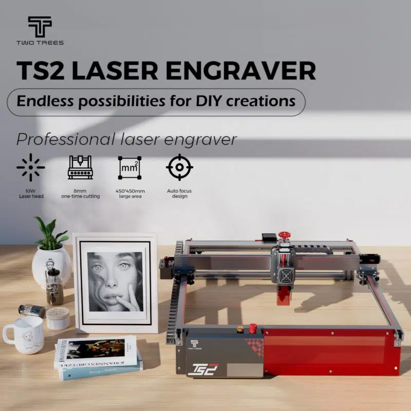 TwoTrees TS2 Laser-Engraver mit 10W für 520€