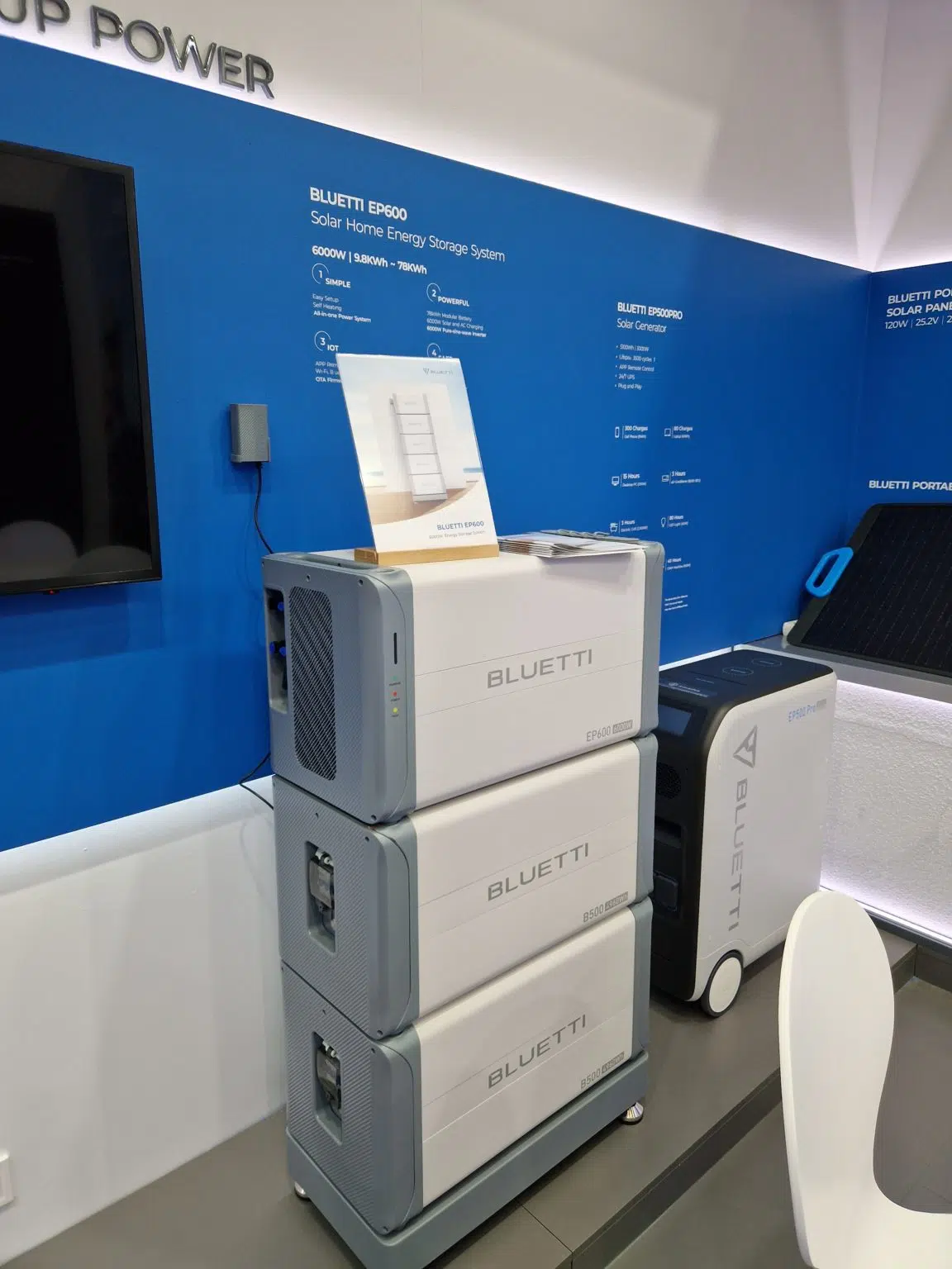 Bluetti stellt neues EP600 Stromspeichersystem auf der IFA 2022 vor