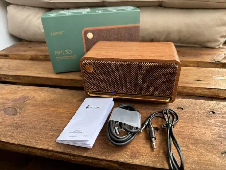 Test: EDIFIER MP230: Retro Bluetooth Lautsprecher aus anderer Zeit