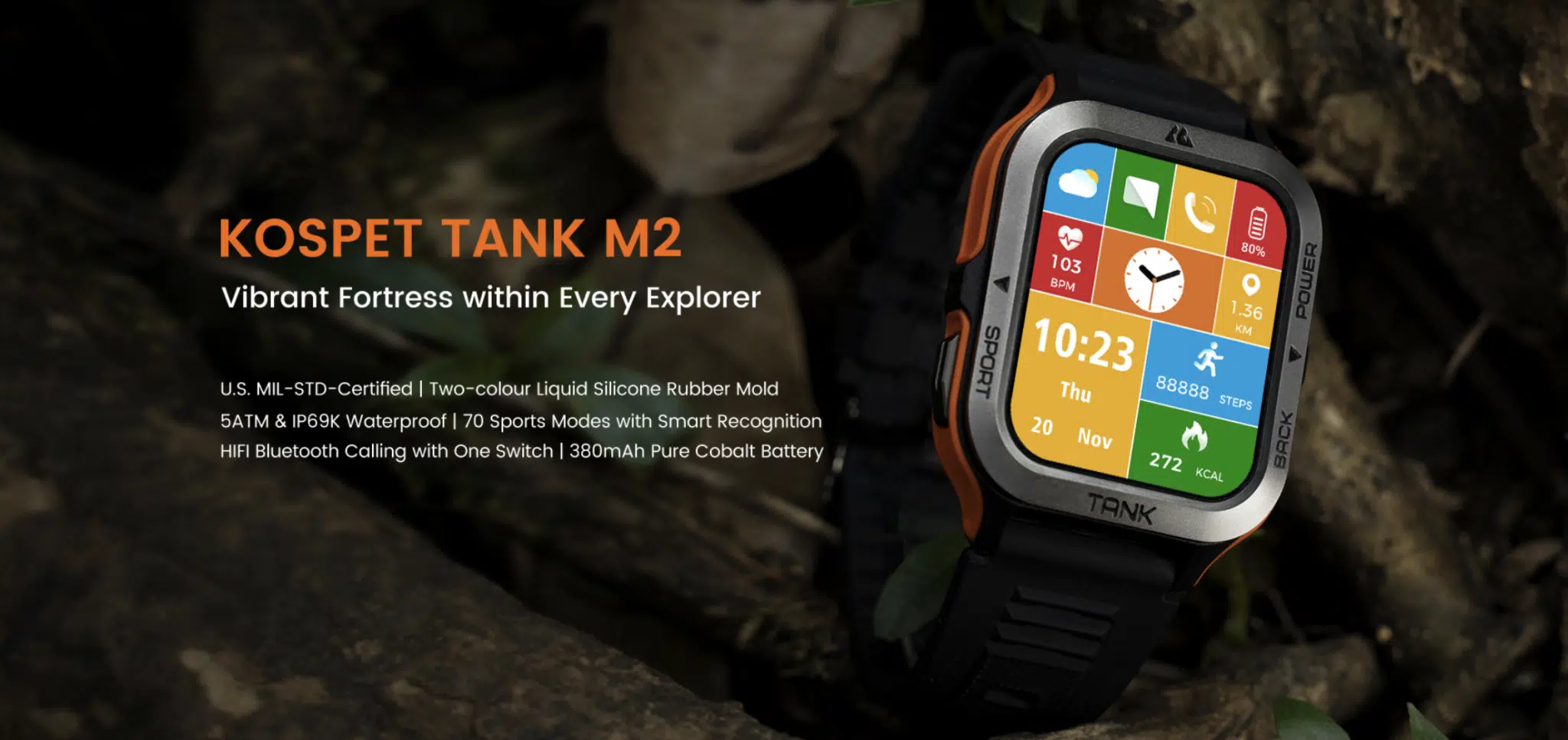 Kospet Tank T2 und M2: Robust und smart zugleich?