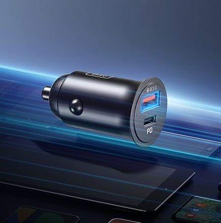 INIU 30W KFZ-Ladegerät: Mit USB-A & USB-C Port für dein Auto!