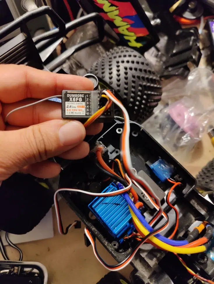 Viele Features - große Reichweite: Dumbo RC X6 Fernsteuerung