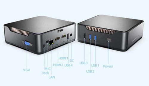 GK3 Plus Mini PC mit Intel Prozessor & 16/512 GB Speicher