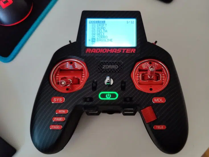 Gamepad mal anders: Radiomaster Zorro RC-Fernsteuerung