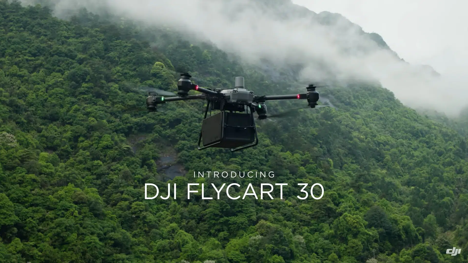 DJI FlyCart 30 - Transport-Drohne mit Transportbox und Seilwinde