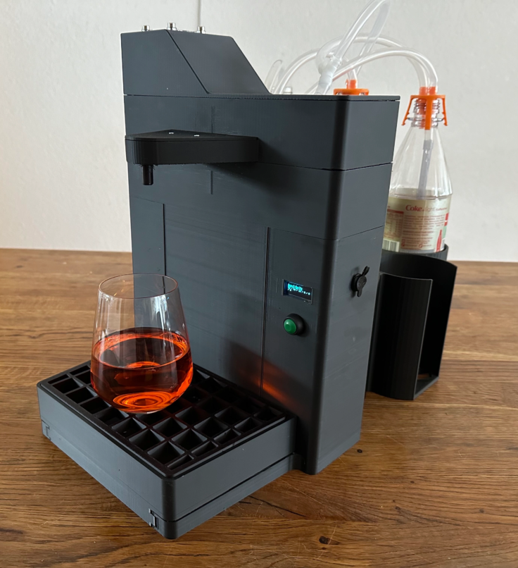 DrinkOMat: Druck dir deinen Cocktail! DIY Cocktail Mixer mit App