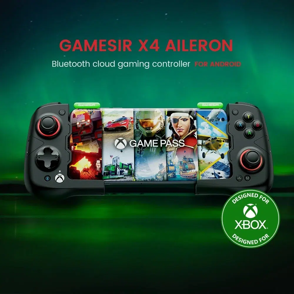 Gamesir X4 Aileron - Smartphone-Gamepad mit Hall-Effekt-Joysticks