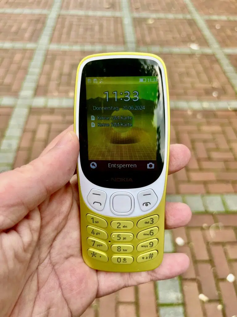Nokia 3210 mit 4G und Kamera - Willkommen im Retroversum!