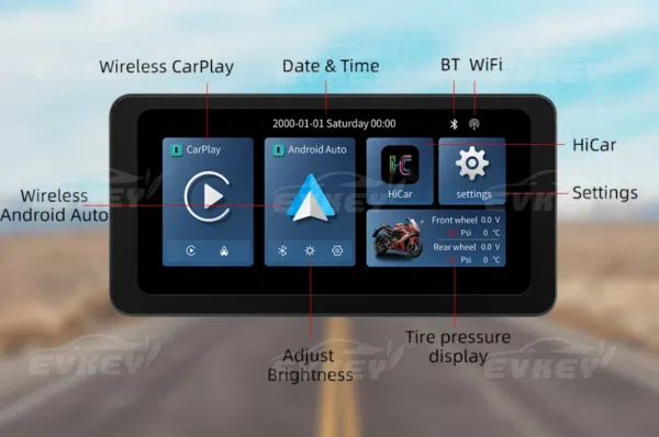 Carplay & Android Auto auf dem Motorrad: So geht's unter 50€