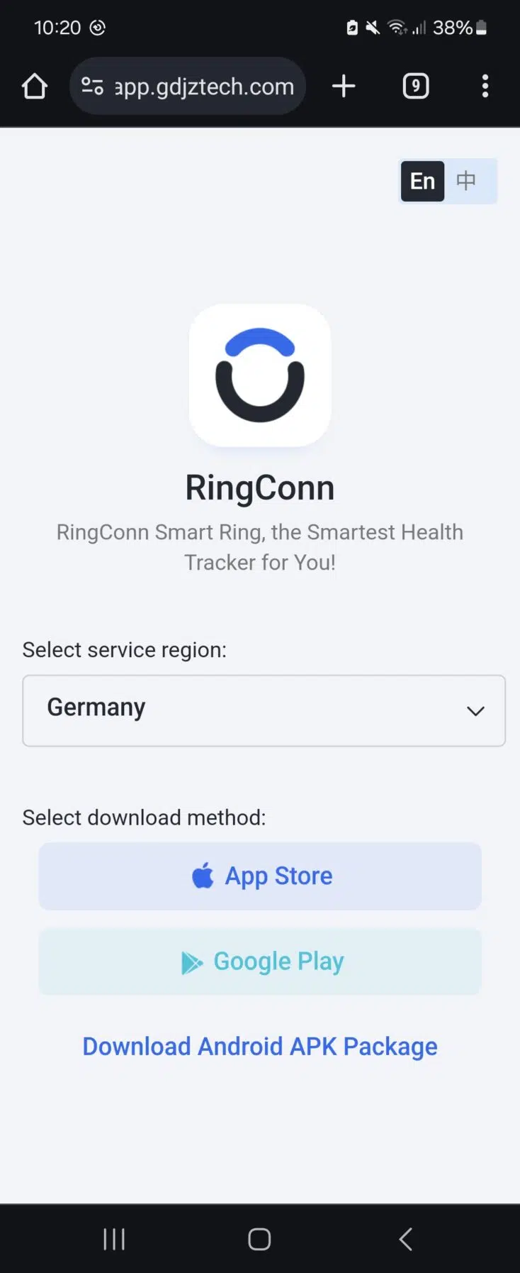 RingConn Gen 2 - Leichter Smartring mit 12-Tage-Akku