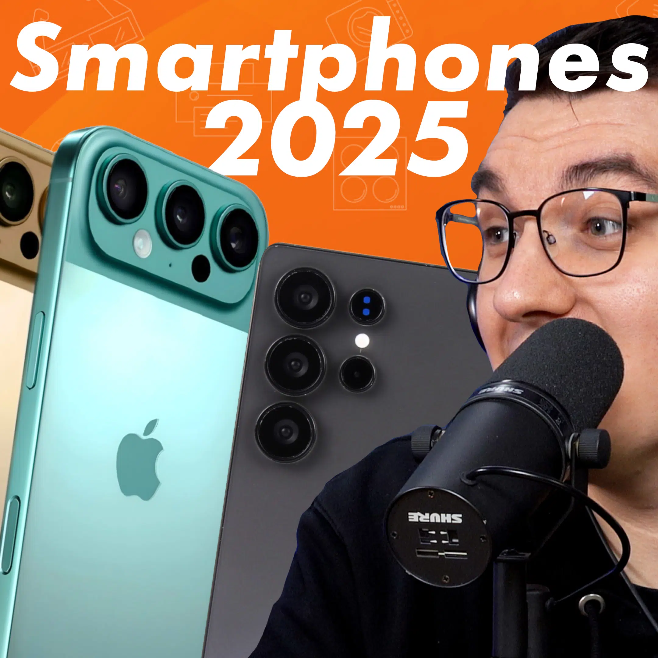 Samsung S25 Ultra, iPhone 17: Das sind die Smartphones 2025!