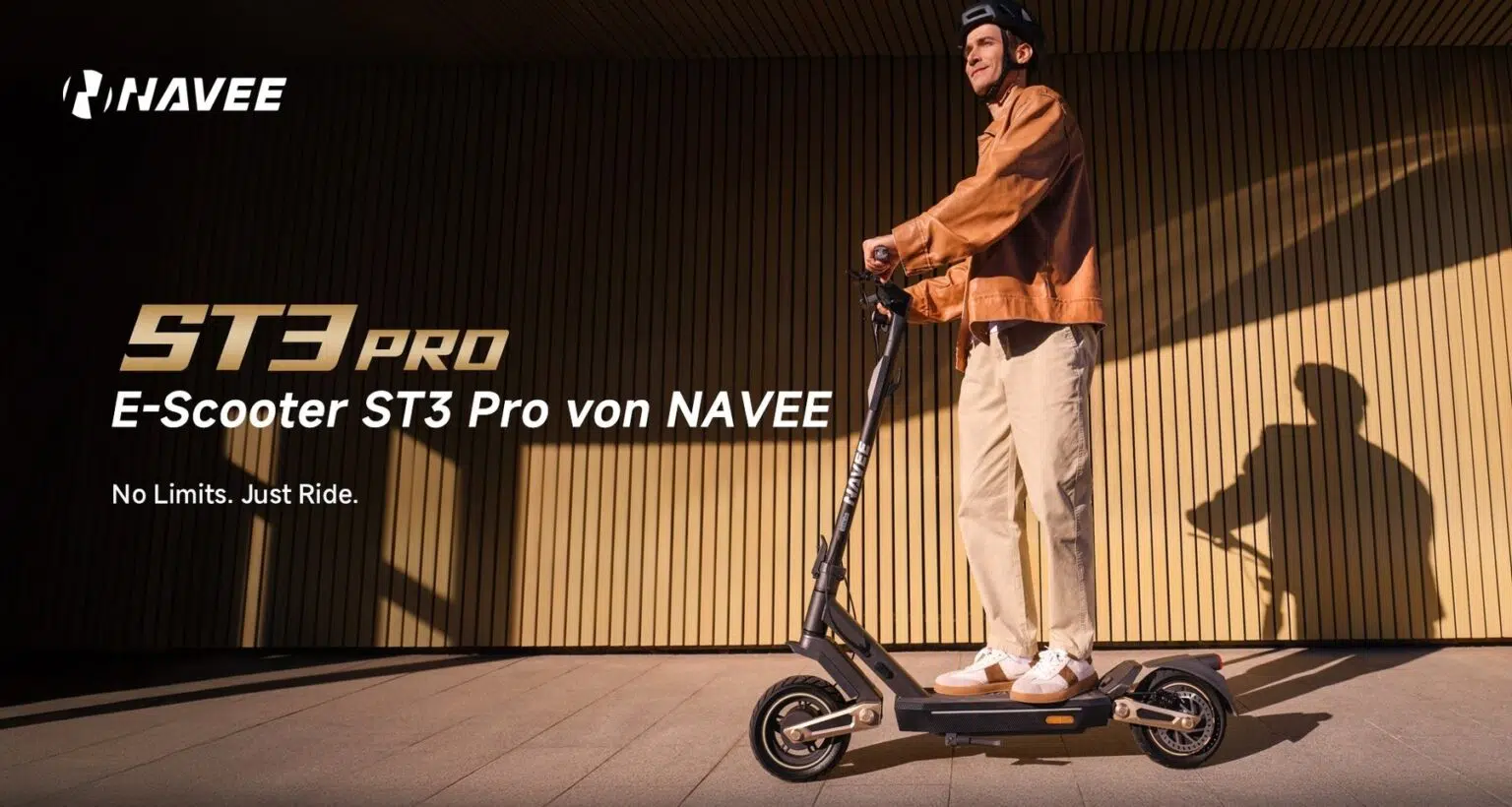 Navee ST3 Pro E-Scooter mit Polymer-Federung und starkem Motor