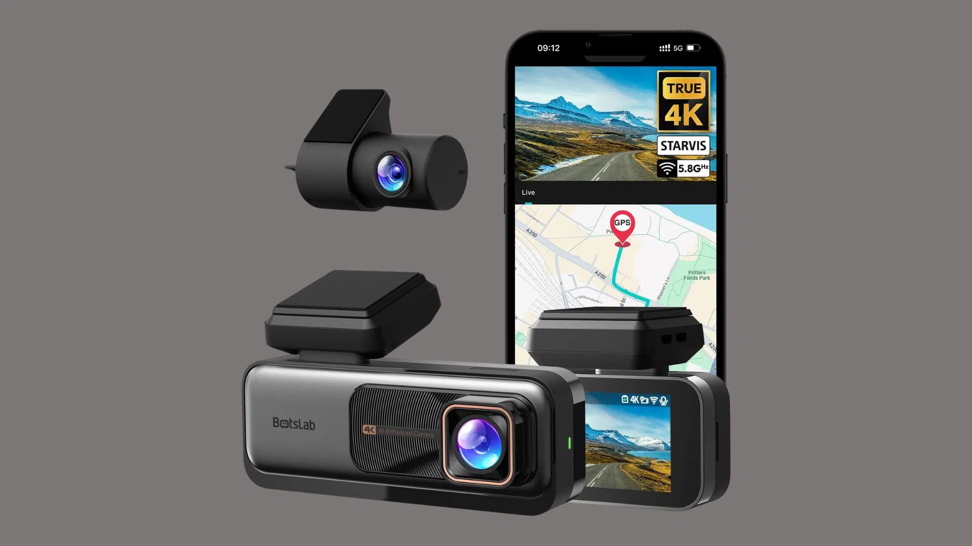 Botslab G980H: 4K-Dashcam zum Prime Day stark reduziert!
