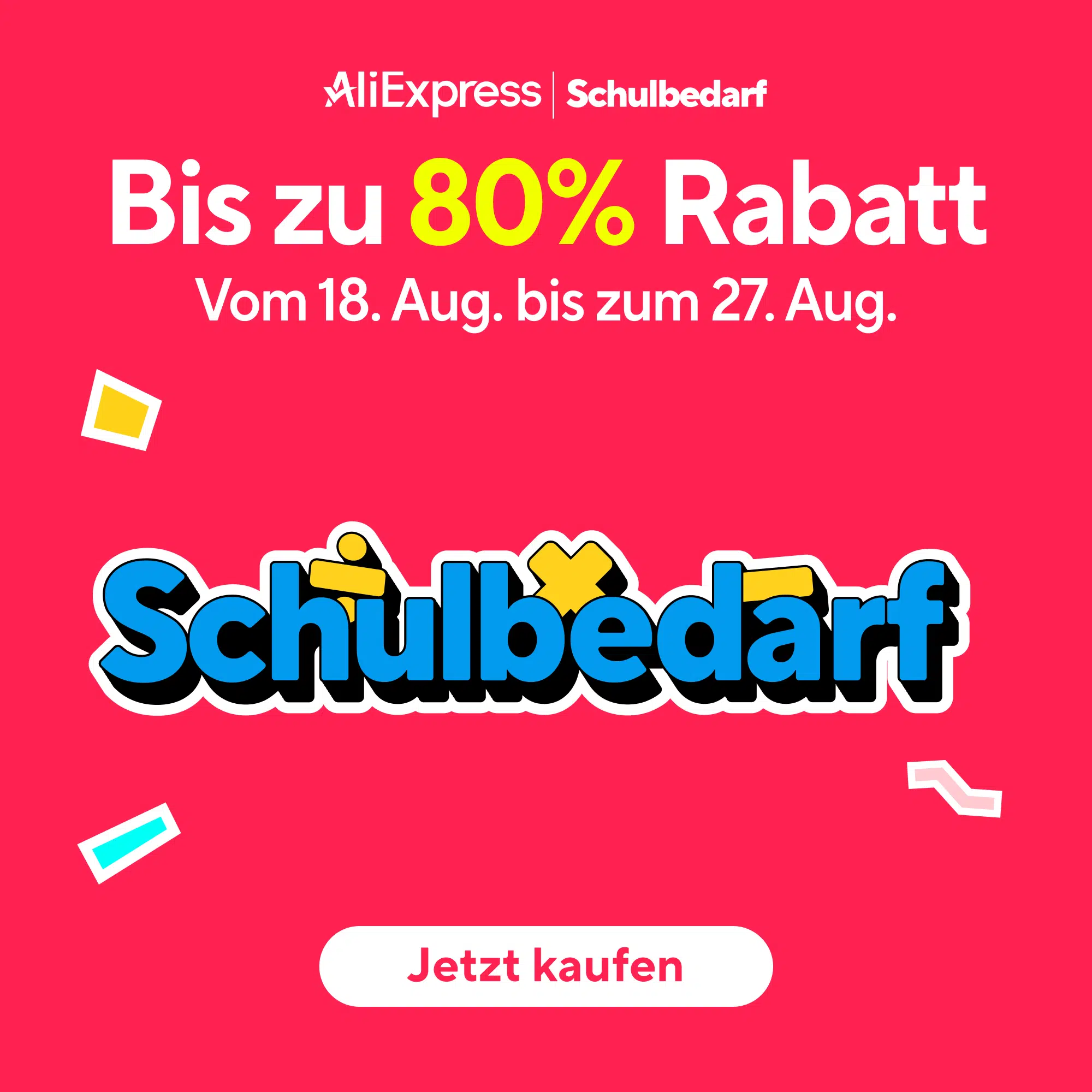 AliExpress Back to School Deals: Noch besser als Singles Day?