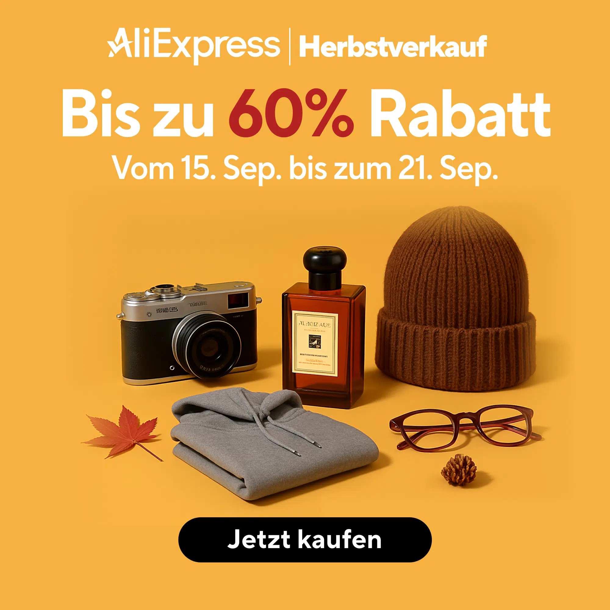 AliExpress Herbstverkauf: Die besten Angebote!