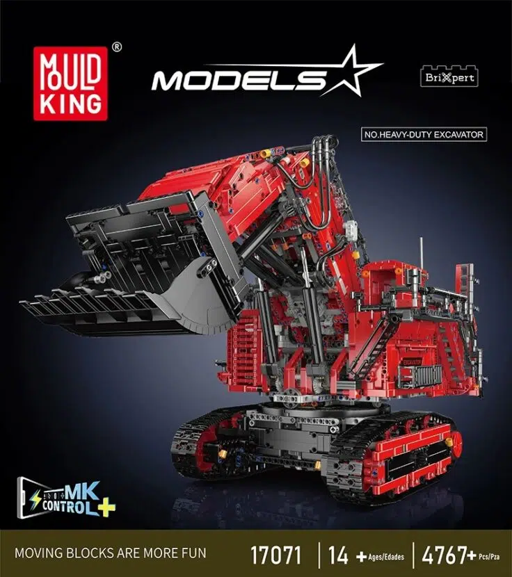 Bestpreis: Mould King Bagger aus Klemmbausteinen für 142,26€ - 4700 ...