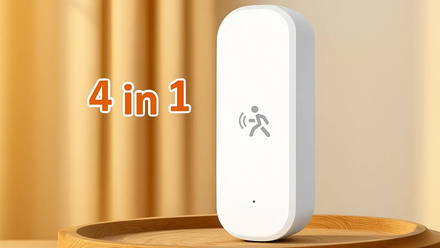 Tuya 4-in-1-Sensor: Bewegung, Licht, Temp. & Feuchte ab 9€