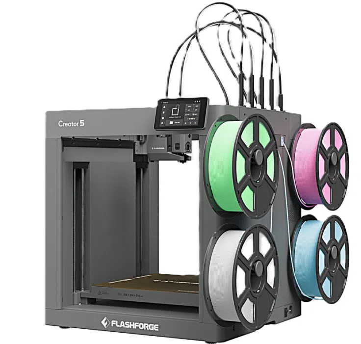 Flashforge Creator 5 (Pro): 4 Köpfe gegen den Snapmaker U1!